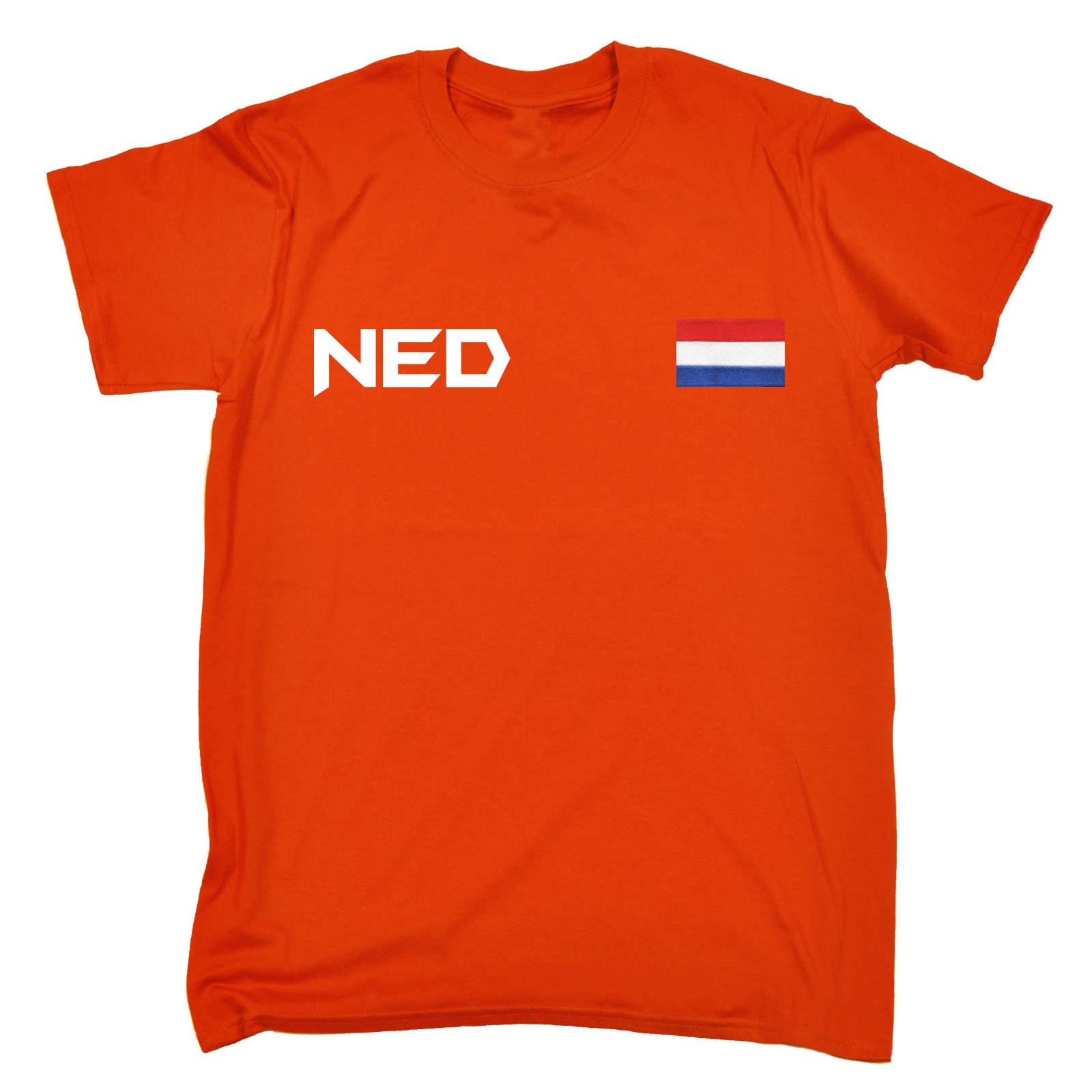 Netherlands Flag T-SHIRT Holland Dutch Sport Football Soccer birthday ...
