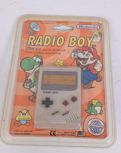 Rare - Vintage - Radio Boy Gameboy (1993) OEM - Brand New! - Factory ...