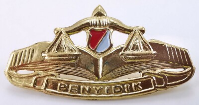 Indonesia Attorney General Prosecutor Investigator Penyidik Medal Pin ...