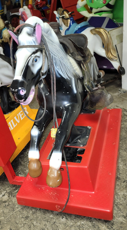 Quicksilver Horse Coin Operated Kiddie Ride | eBay