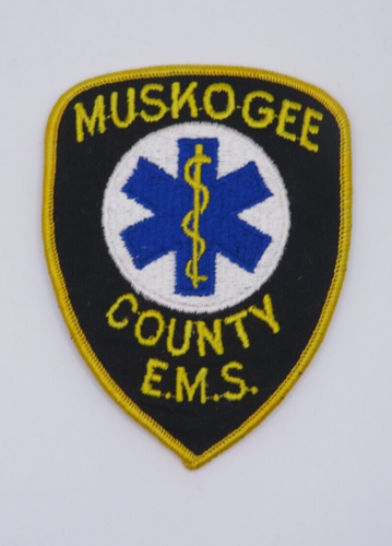 Muskogee County Oklahoma EMS Patch | eBay