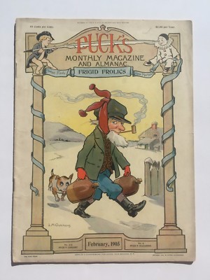 February 1905 Puck's Monthly Humor Magazine -- Frigid Frolics | eBay