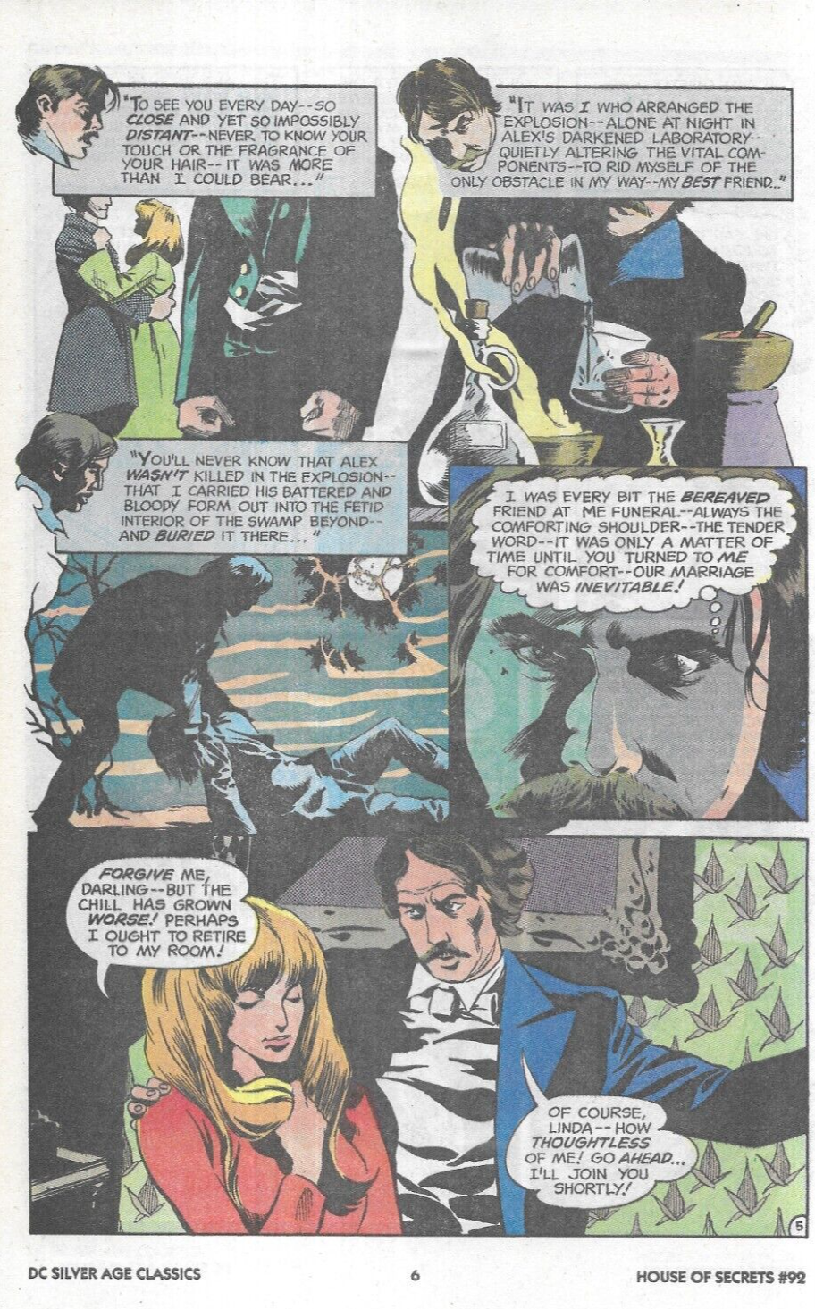 House of Secrets Comic 92 DC Silver Age Classics Reprint 1992 Dick ...