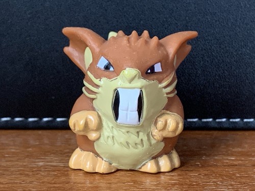 Pokemon Raticate Figure Bandai Kids Finger Puppet 1996 Vintage #2 F/S ...