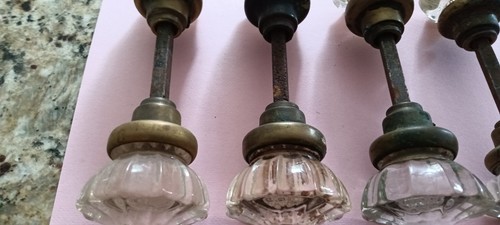 vintage glass door knobs | eBay