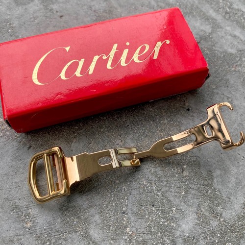 Original Cartier 18K Rose Gold Deployment Buckle Clasp Roadster- 13.49 ...