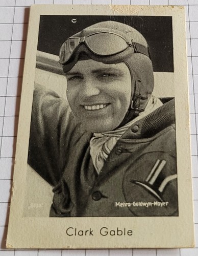 Schauspieler CLARK GABLE | Film-Foto - Sammelbild / Trading Card #6634 ...