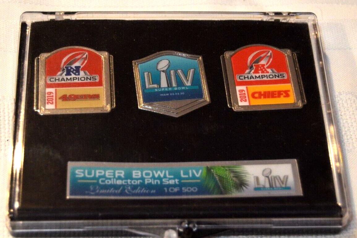 Super Bowl LIV Pin Set!!! | eBay