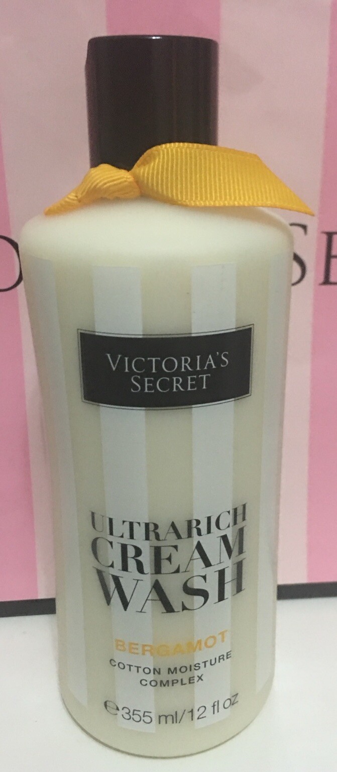 Victorias Secret Bergamot Ultra Rich Cream Body Wash Shea Cotton ...