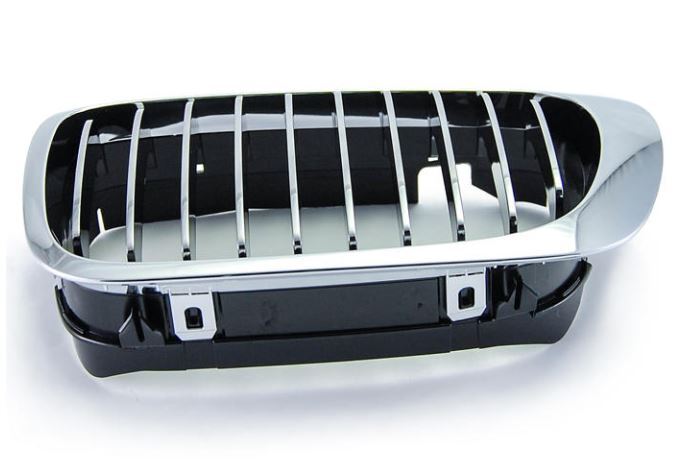 Genuine BMW E46 Front Driver Side Chrome Frame Kidney Grille NEW ...