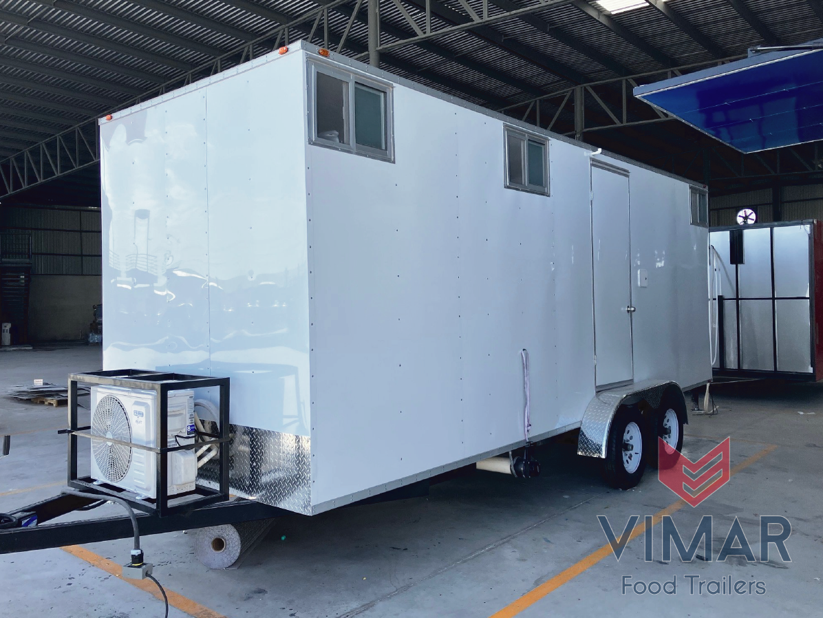 7x20 New Unisex Restroom Trailer, 3 Stall, Custom Trailer, Mobile Bathroom | eBay