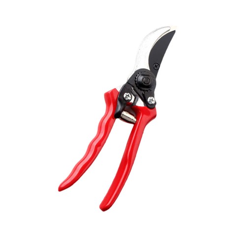 Gardening Pruning Shears Red Handle Pruning Shears Black White Beak ...