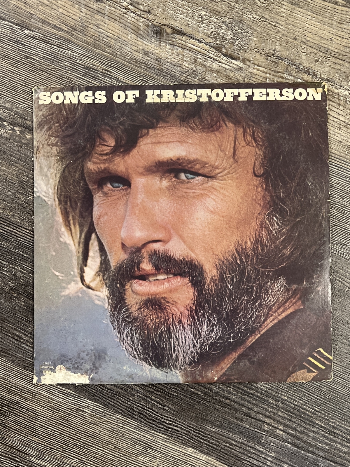 Rare Kris Kristofferson Vintage Vinyl LP Songs of Kristofferson ...