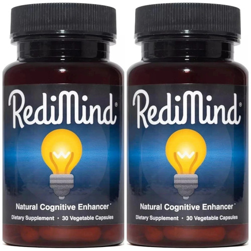 2 Pack Redimind Advanced Brain Support 30 Ct Cognitive Enhancement ...