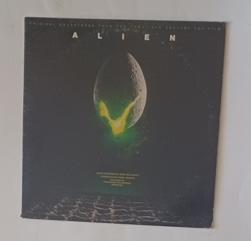 Alien Original Soundtrack 20th Century Fox Film 1979 LP Jerry Goldsmith ...