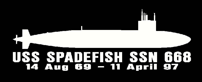 USS SPADEFISH SSN 668 Silhouette Decal U S Navy USN Military S001 | eBay