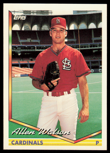 1994 Topps 196 Allen Watson St. Louis Cardinals | eBay