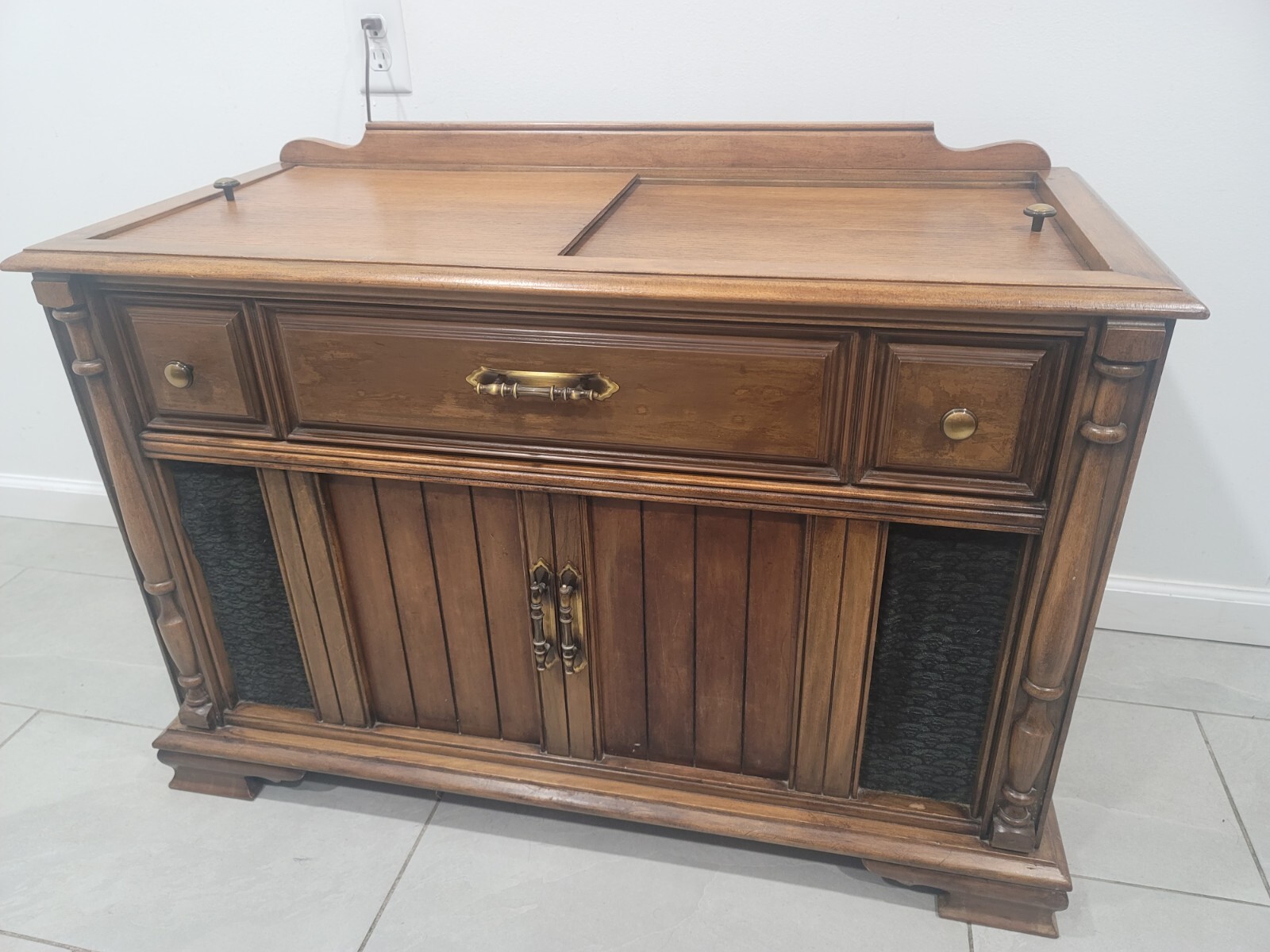 Magnavox MCM Stereo Console Record Player Credenza Vintage 1971 | eBay