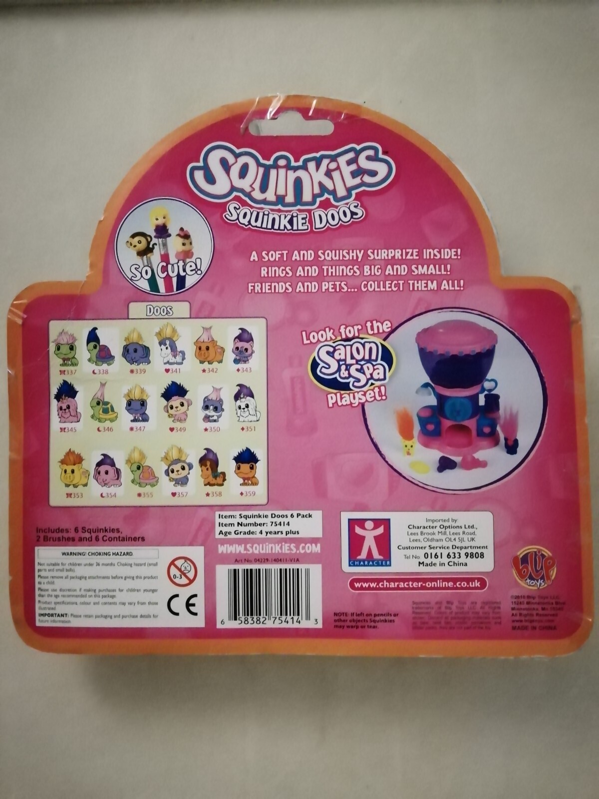 LGE PK SQUINKIE DOOS - 6 Squinkies & 2 Brush Pack Series 3 for sale ...