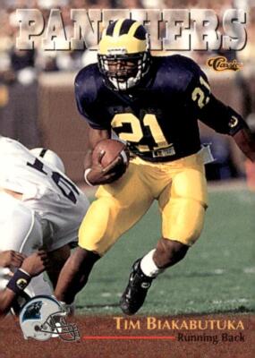 1996 Classic NFL Rookies #6 Tim Biakabutuka | eBay