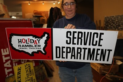 Vintage c1970 Holiday Rambler Travel Trailers Camper Service Dept 28 ...