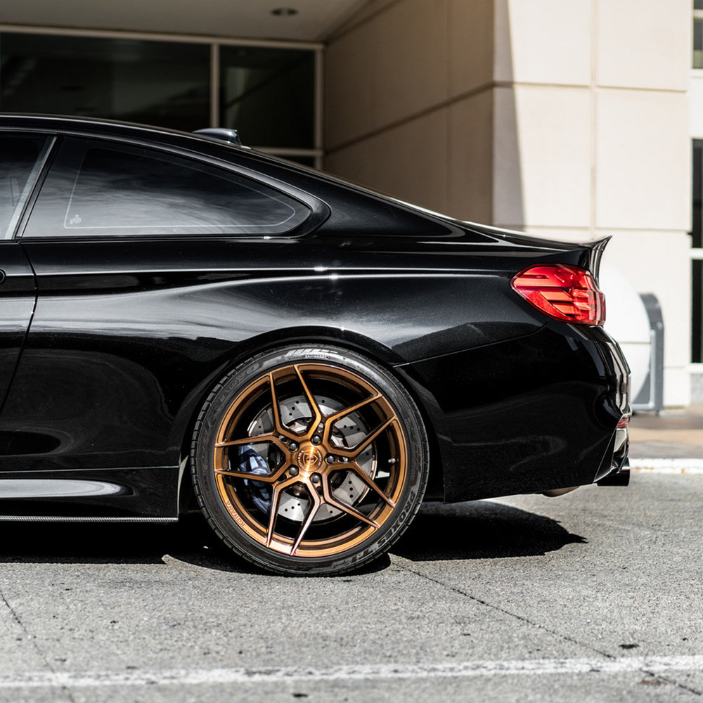19" ROHANA RFX11 BRONZE CONCAVE WHEELS RIMS FITS BMW E90 325 328 330 ...