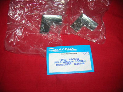 '55-'57 Chevy Rear Window Corner Mldgs. 2 Dr. Sedan | eBay