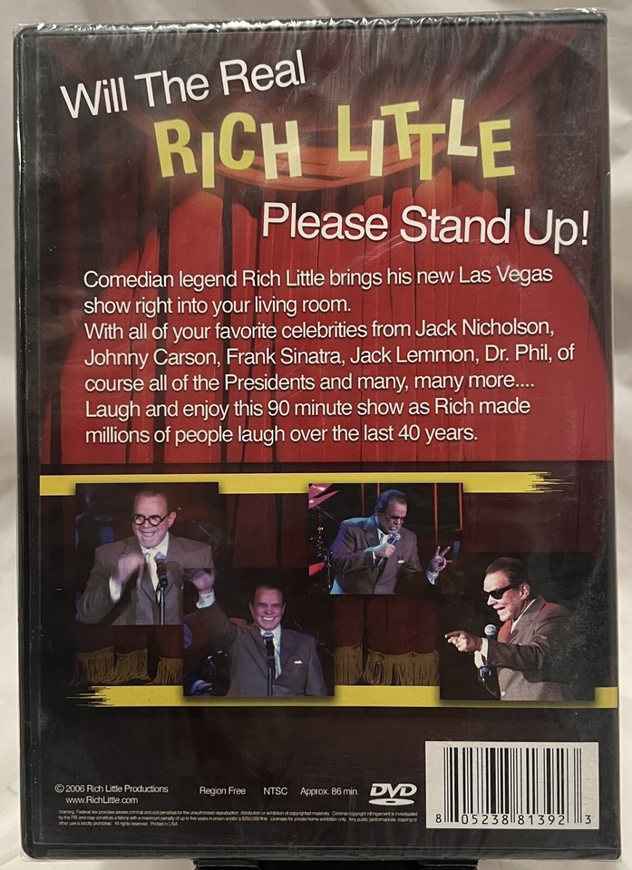 Will the Real Rich Little Please Stand Up! [DVD, 805238813923] Rich ...