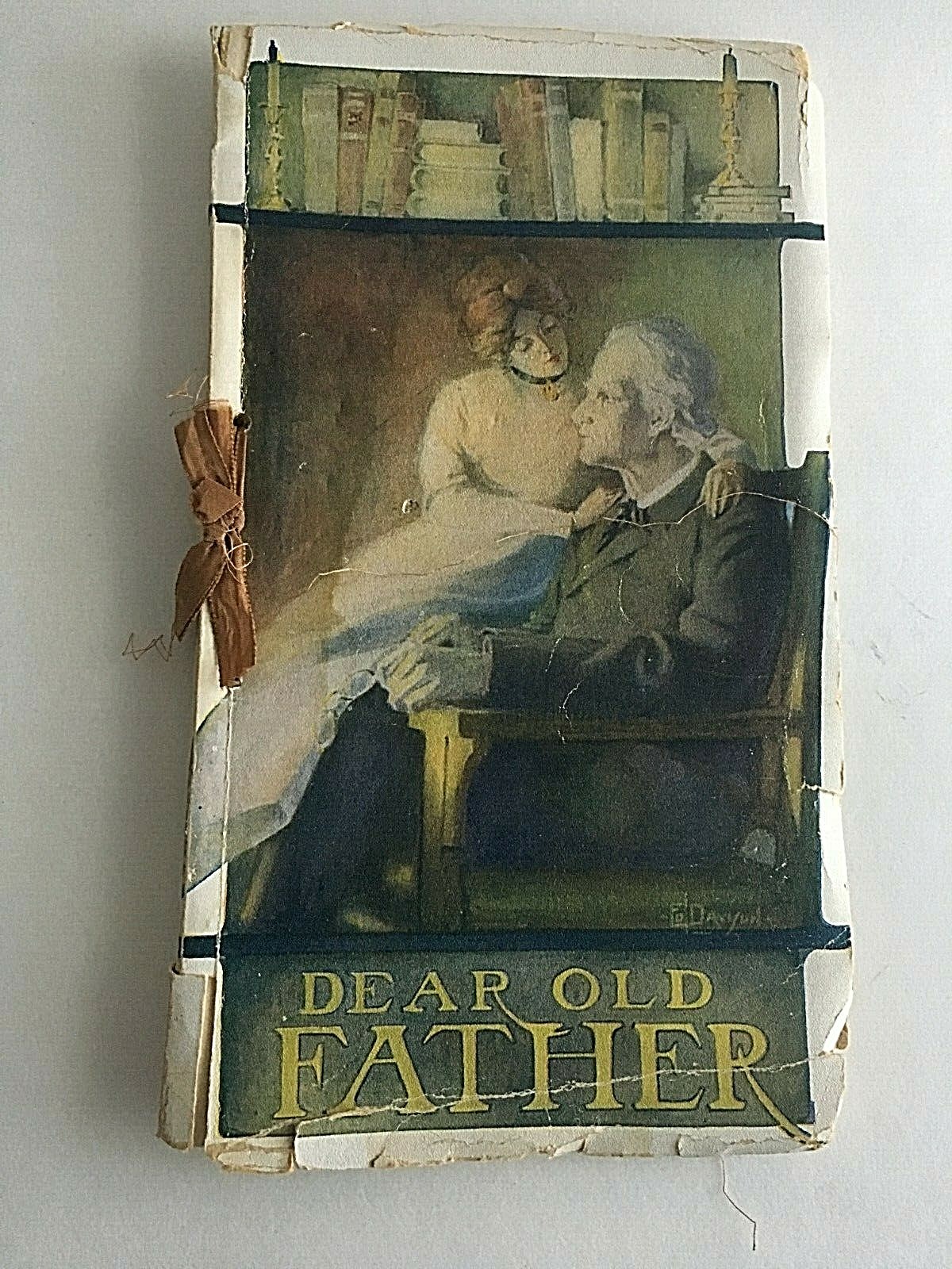 Dear Old Father Book Samuel Francis Woolard~1910 Illustrated Signed in ...