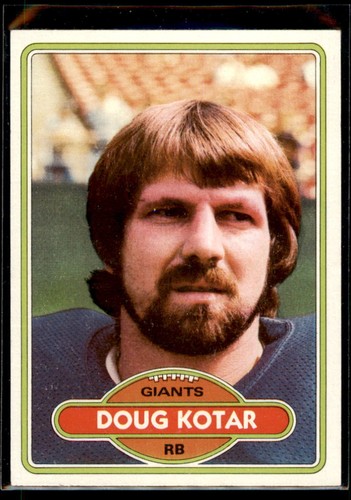 1980 Topps Doug Kotar #34 New York Giants | eBay