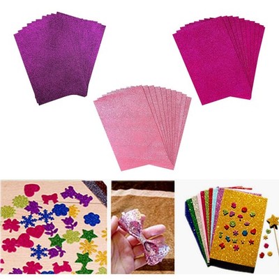 Craft Foam Sheets Sparkling 10 Pack DIY Origami Handicraft Sheets for ...