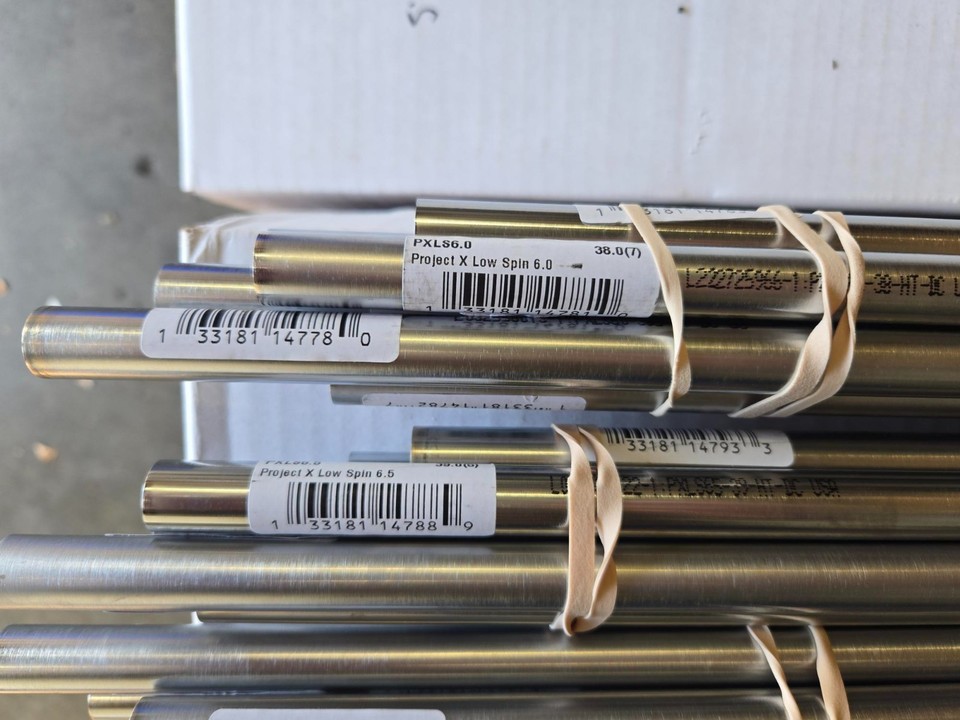 New Rifle Project X LS Set 4-PW (7) 6.5 X flex 125g .355 Taper tip ...