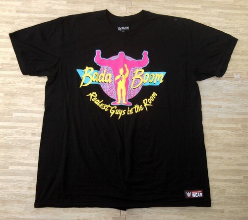 Bada Boom Realest Guys In The Room Enzo & Big Cass WWE Black Shirt Men ...