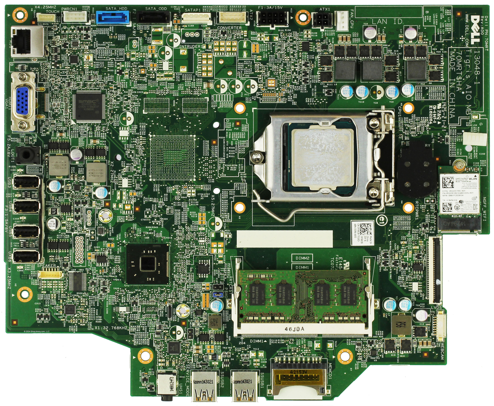 Dell Main Board 0F96C8 CN-0F96C8-70163 for Medical Equipment Monitor | eBay