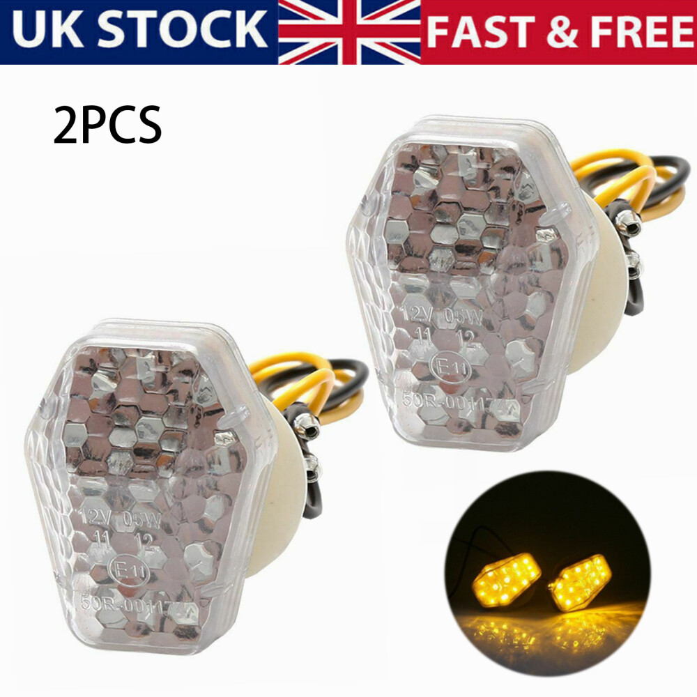 Flush Mounted Led Turn Signals Clear T3 Front Switchback LED Turn