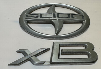 🚙 04 05 06 07 08 09 10 11 12 13 14 15 SCION XB Rear EMBLEM BADGE ...