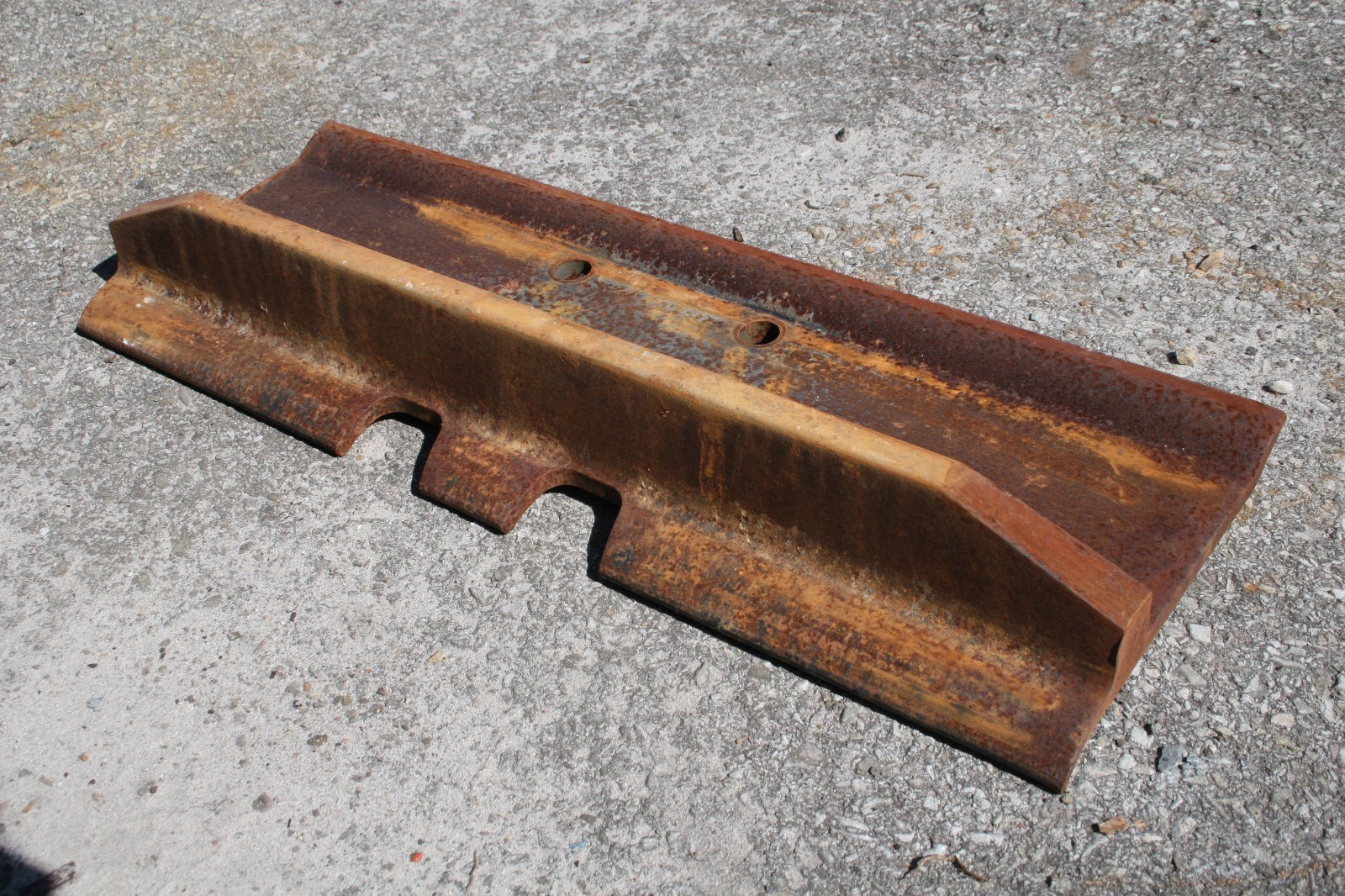 CAT 330C, 330D, 336E Excavator Single Bar Steel Pads Grouser Track Shoe ...