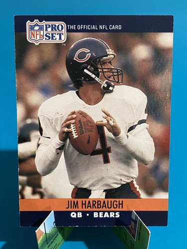 Jim Harbaugh 1990 Pro Set #452 Chicago Bears Football card | eBay
