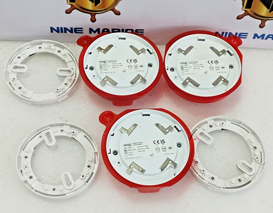 APOLLO SERIES 65 55000-317 AP0 OPTICAL SMOKE DETECTOR WITH BASE#NEW ...