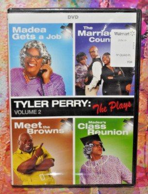 NEW! SEALED Tyler Perry: The Plays Volume 2 DVD Madea Browns GETS A JOB ...