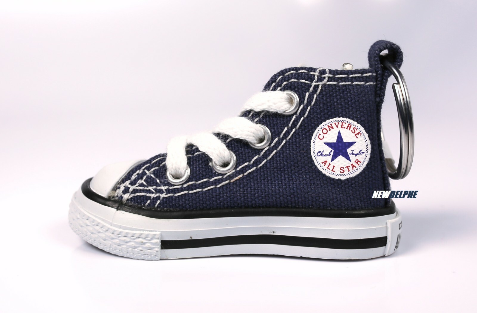 NWT Converse Keychain Key Ring "ALL STAR CHUCK TAYLOR PATCH SNEAKER ...