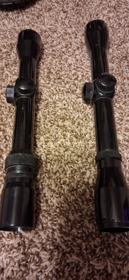 Bushnell Rifle Scopes Bushnell 4x 32 Banner And Bushnell 3x-8x 32 ...