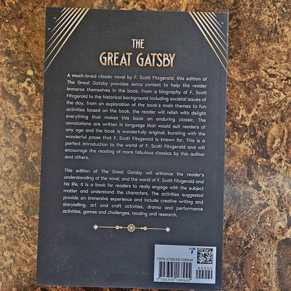 The Great Gatsby by F. Scott Fitzgerald, Paperback, Fiction, Classicism ...