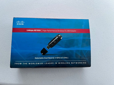 Cisco Linksys AE1000 Wireless-N USB Adapter 745883589395| eBay