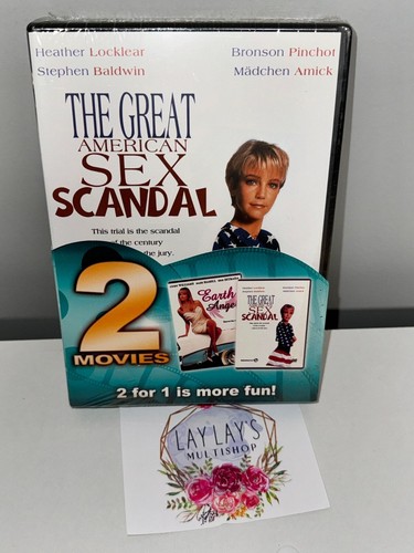 2 DVDs Earth Angel & The Great American Sex Scandal Heather Locklear ...