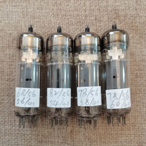 Matsushita 6BM8 tubes Japan tested strong quad | eBay