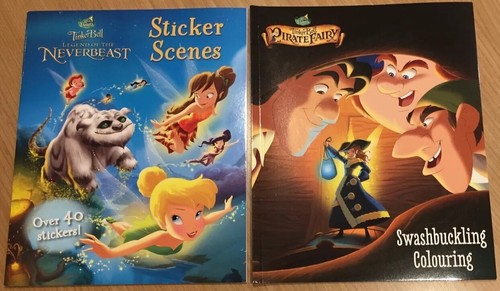 Disney Fairies Tinkerbell Colouring & Sticker Activities Books X 2 ...