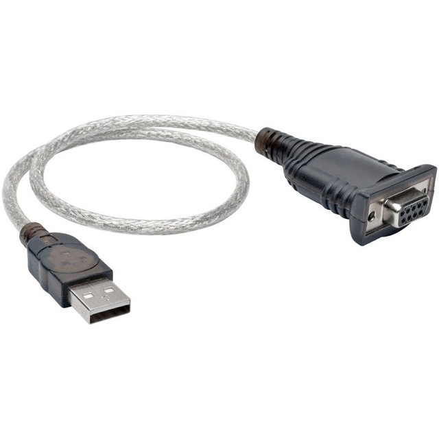 Tripp Lite 18in USB to Null Modem Serial FTDI Adapter Cable With Com ...