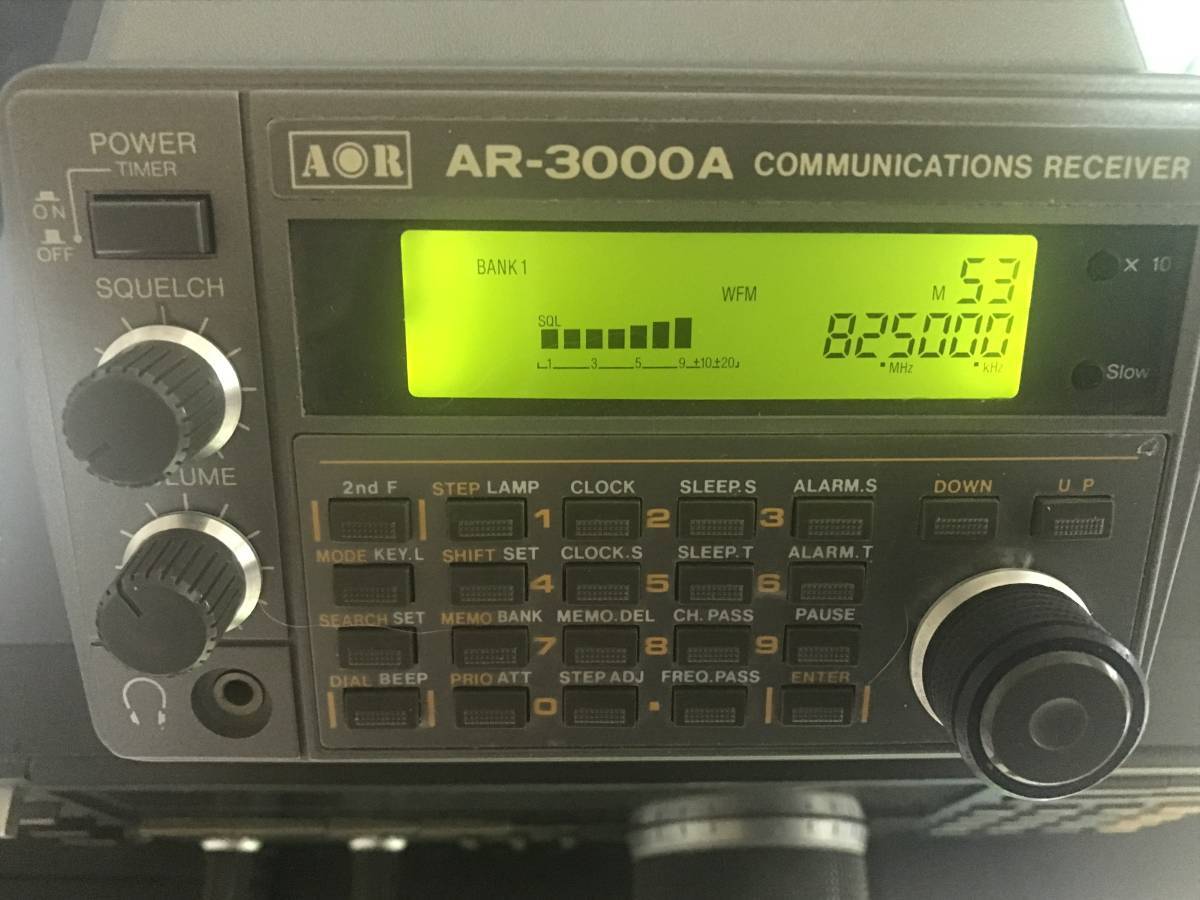 AOR AR-3000A Broadband Receiver Black Excellent- | eBay