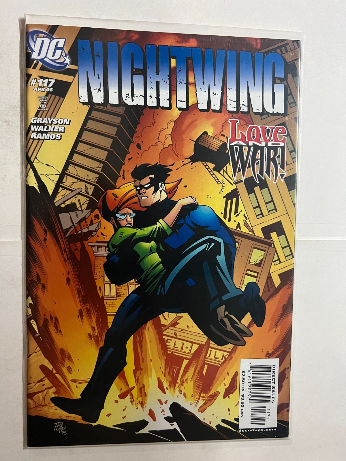 Nightwing #117 (2006) DC Comics 'Love and War' | Combined Shipping B&B | eBay